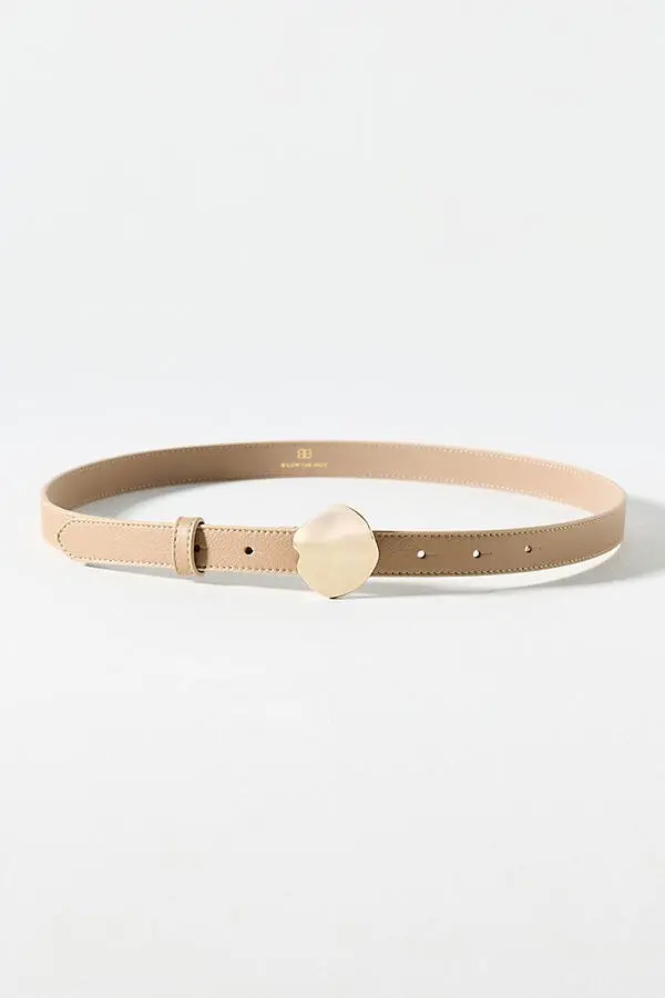 B-low The Belt Allegra Leather Belt - Biscuit/gold