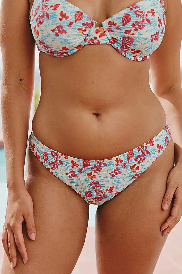DIPPIN DAISY'S Verona Bikini Top - Blue Pattern