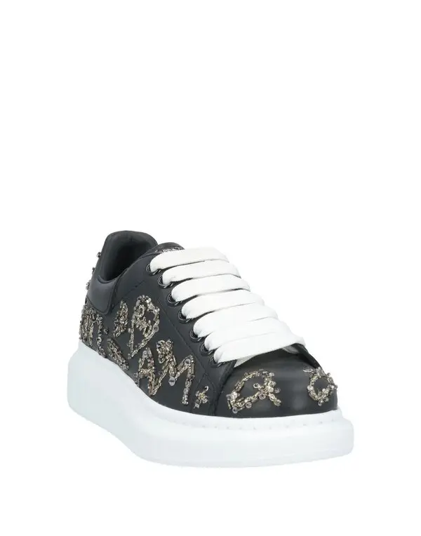 Alexander McQueen Leather Flatform Sneakers