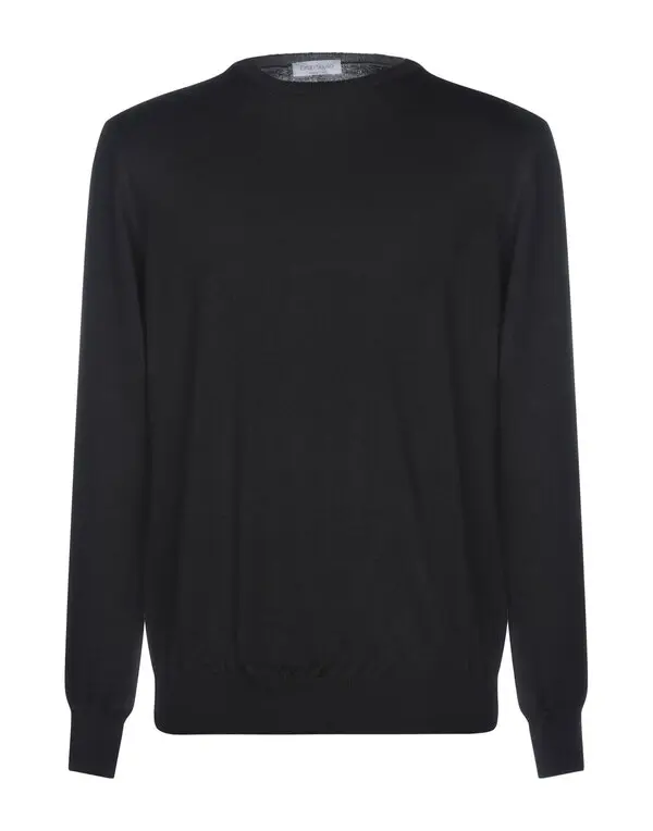 GRAN SASSO Virgin Wool Sweater - Black