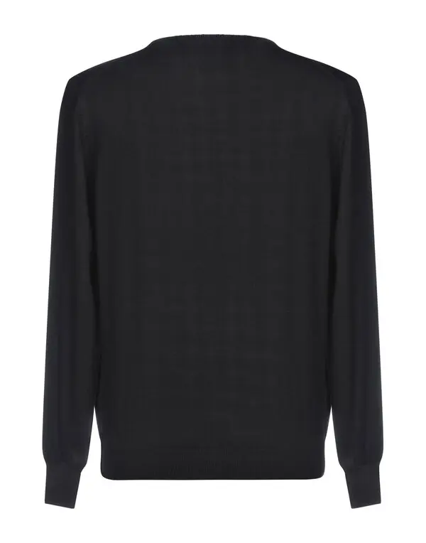 GRAN SASSO Virgin Wool Sweater - Black