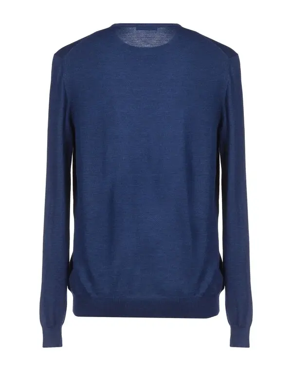 GRAN SASSO Bright Virgin Wool Sweater - Blue