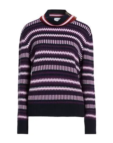 FERRAGAMO Turtleneck In Cashmere And Cotton - Midnight Blue