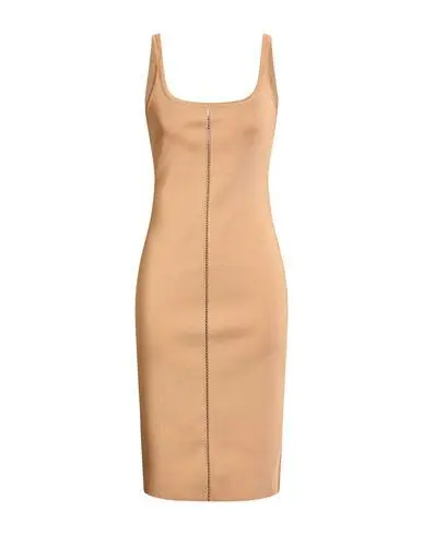 TOM FORD Viscose Blend Knit Midi Dress - Camel