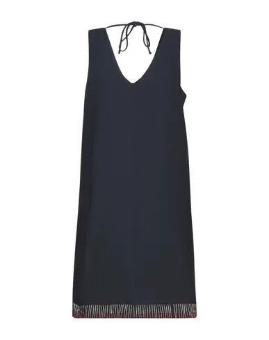 Emporio Armani Mini Dress With Contrasting Applications