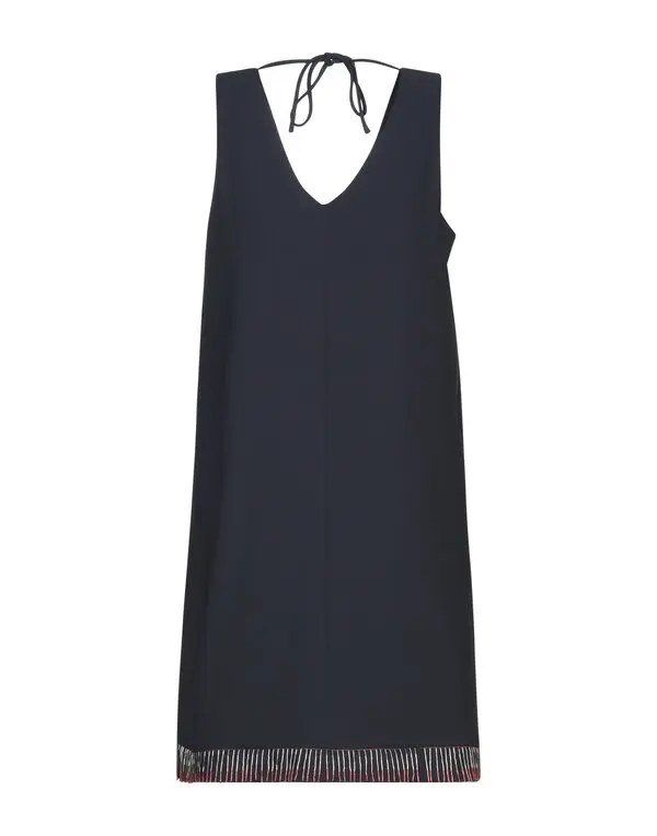 Emporio Armani Mini Dress With Contrasting Applications