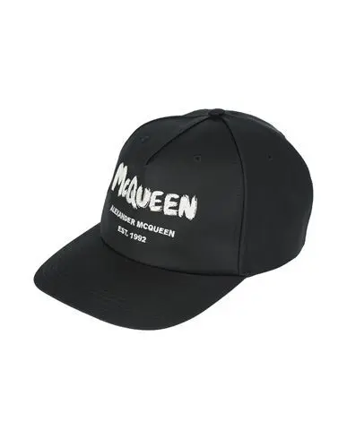 Alexander McQueen Visor Cap - Black