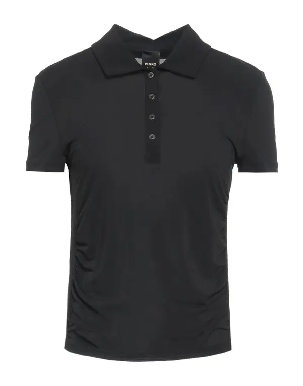 Pinko Polo Shirt In Viscose And Elastane