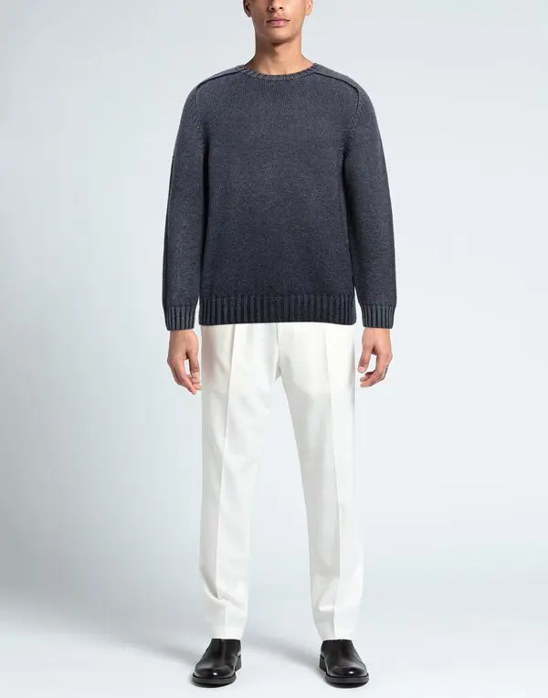 DONDUP Wool Crewneck Sweater - Navy