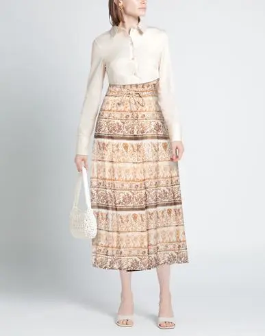 ALESSIA SANTI Cotton Maxi Skirt