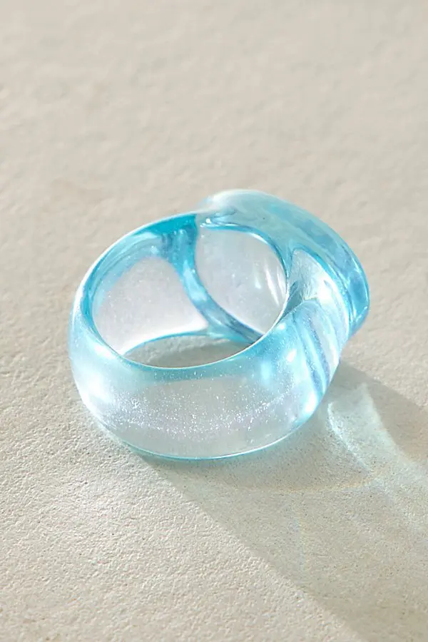 Free People Lyon Ring - Sky