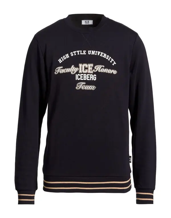 Iceberg Printed French Terry Sweatshirt