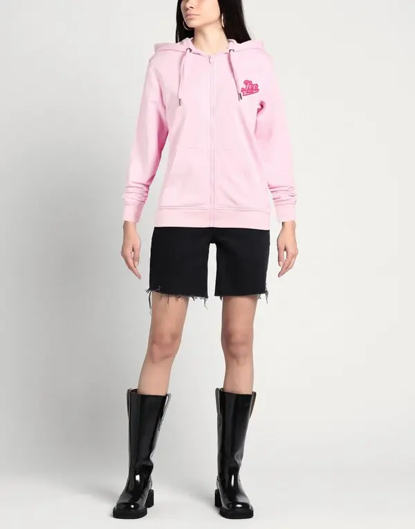Iceberg Cotton Terry Sweatshirt - Pink