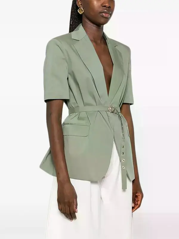 Liu Jo Belted Short-sleeve Blazer