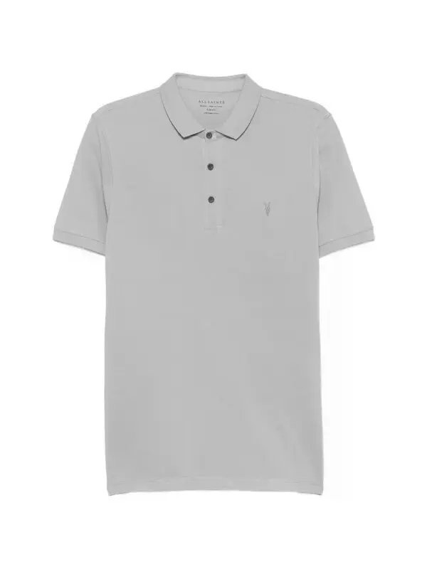 ALLSAINTS Logo-embroidered Slim-fit Polo Shirt