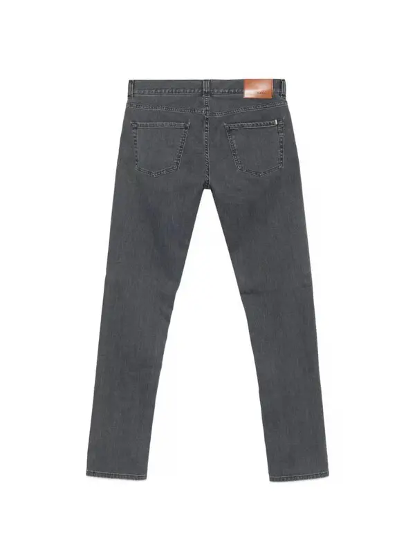Canali Logo-patch Jeans