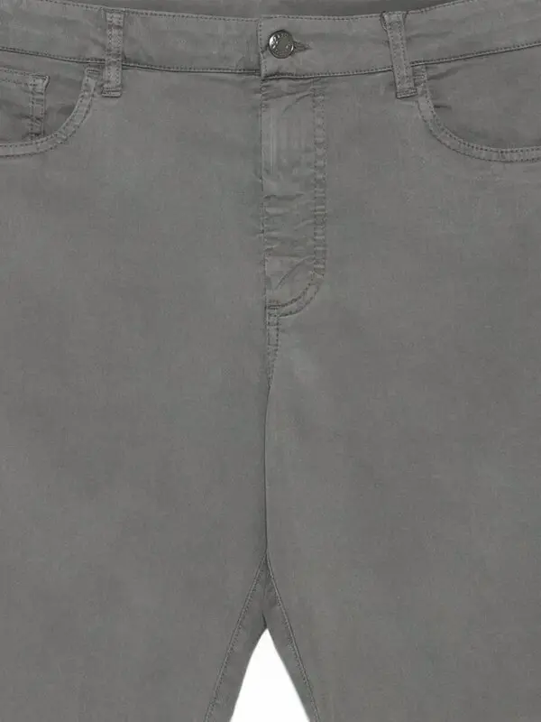 Canali Logo-patch Five-pocket Trousers