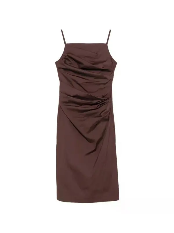Marella Ciocca Ruched Midi Dress