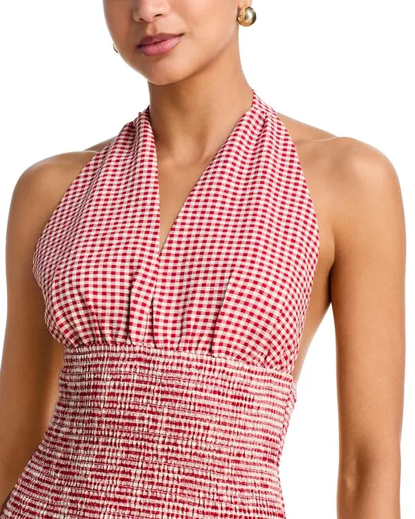 WAYF Margeaux Halter Dress