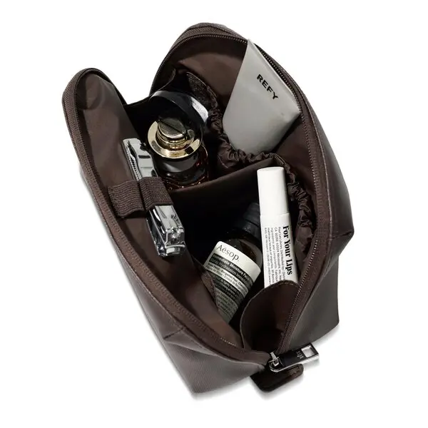 BEIS The Small Cosmetic Pouch - Espresso
