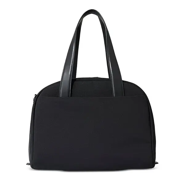 BEIS The Leather Trim Duffle Bag - Black