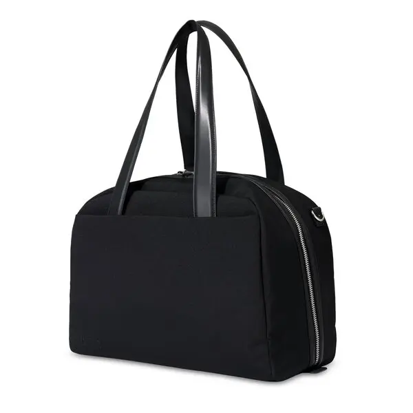BEIS The Leather Trim Duffle - Black