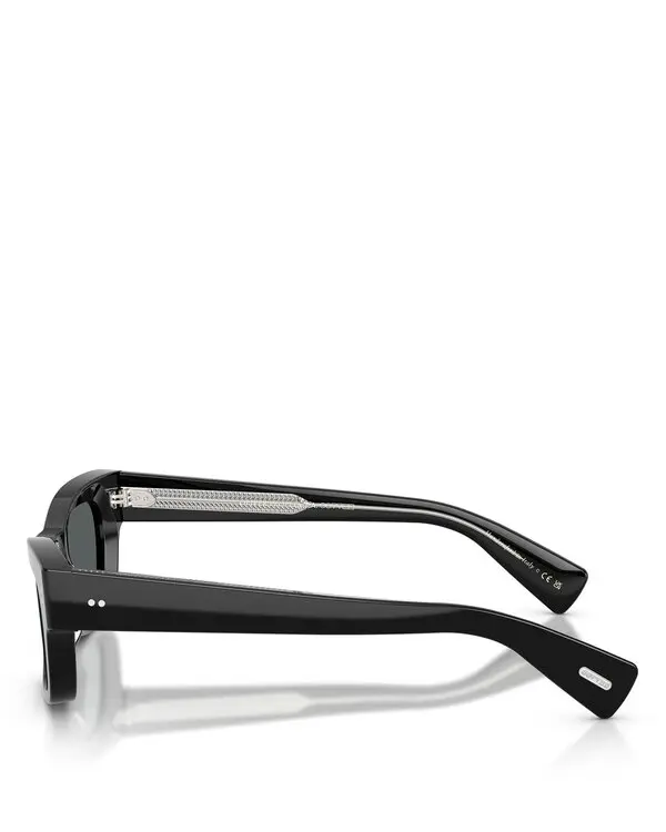 Oliver Spencer Sonia Pillow Sunglasses, 51mm - Black