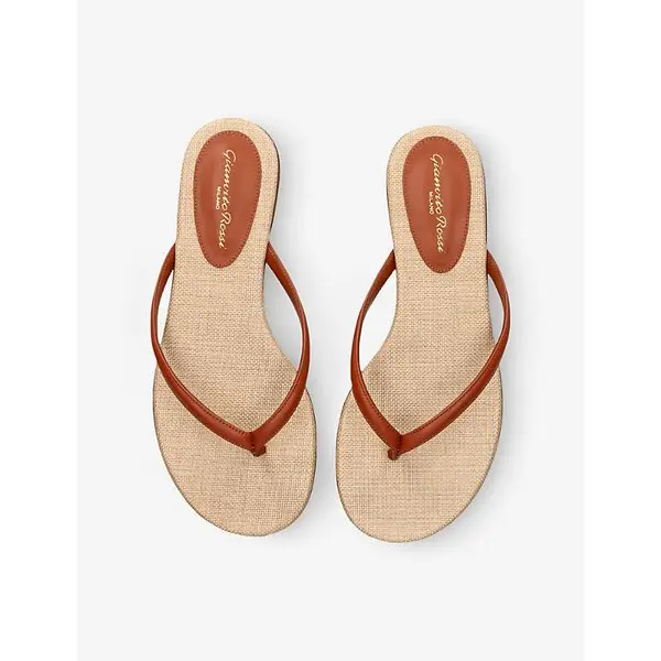 GIANVITO ROSSI Calypso Leather Sandals