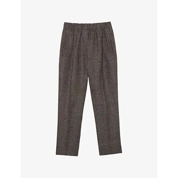 REISS Lourdes Cropped Trousers