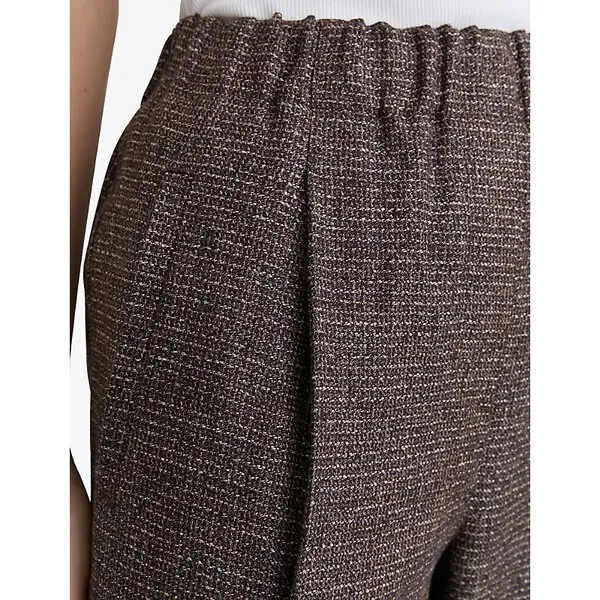 REISS Lourdes Cropped Trousers