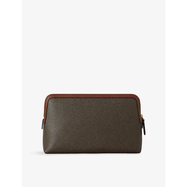 Mulberry Medium Leather Pouch - Mole-cognac