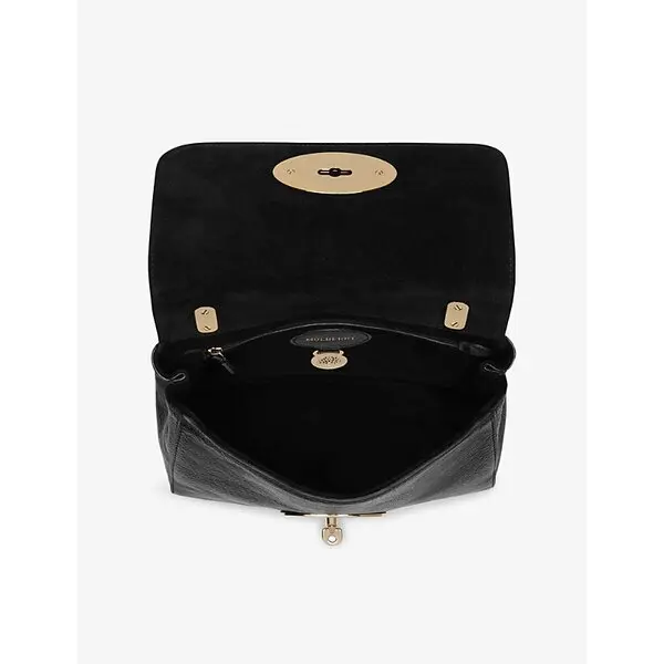 Mulberry Lily Leather Shoulder Bag - Black