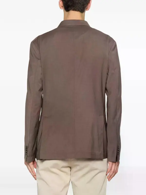 MANUEL RITZ Double-breasted Jacket - Brown