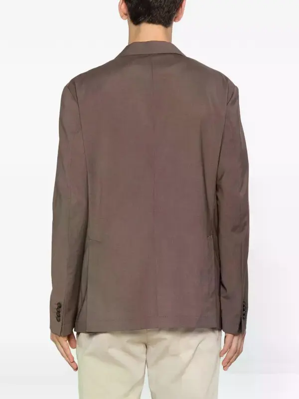 MANUEL RITZ Nuvola Notch-lapel Jacket - Neutrals
