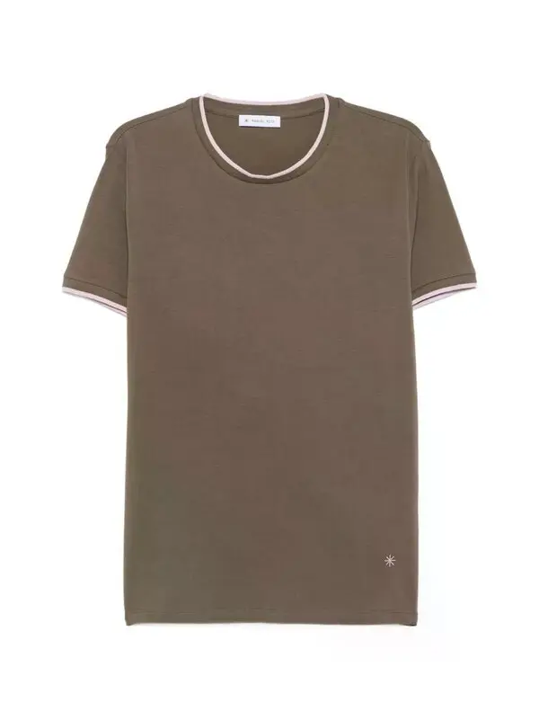 MANUEL RITZ Contrast-trim T-shirt