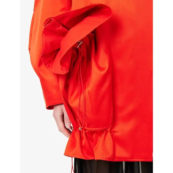 ASHLYN Chandra Cocoon Cotton Coat