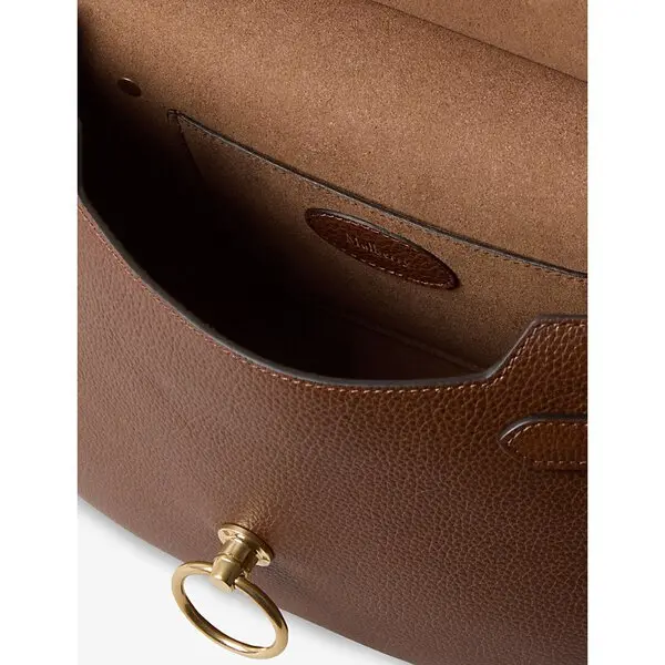 Mulberry Leather Amberley Satchel - Oak