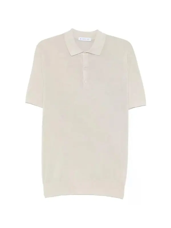 MANUEL RITZ Fine-knit Polo Shirt