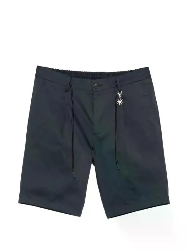 MANUEL RITZ Pleated Drawstring Shorts