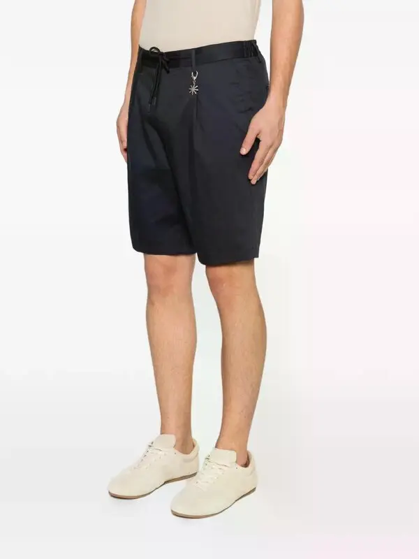 MANUEL RITZ Pleated Drawstring Shorts