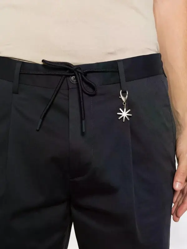 MANUEL RITZ Pleated Drawstring Shorts