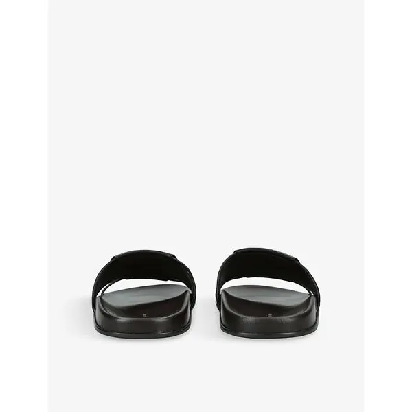 THE ROW Vivienne Leather Slide Sandals