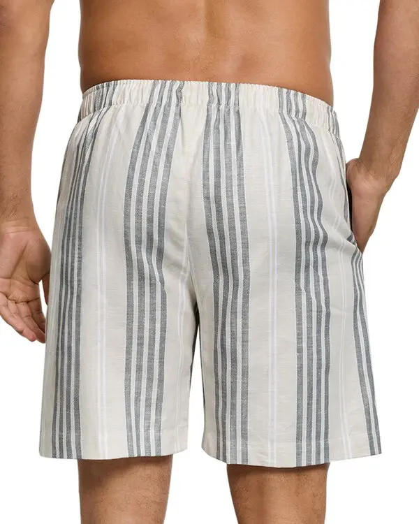 Hanro Woven Striped Casual Shorts