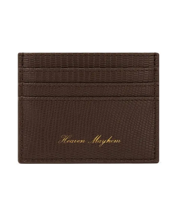 HEAVEN MAYHEM Cardholder - Espresso