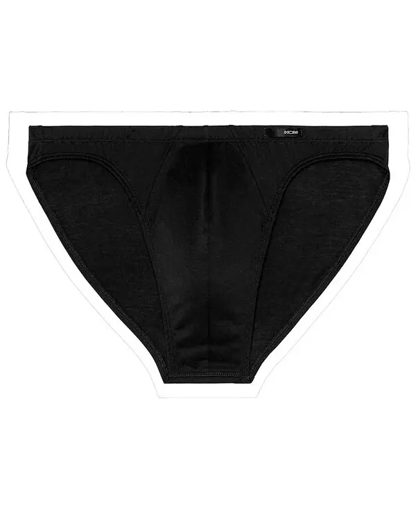 HOM Premium Cotton Micro Briefs - Black