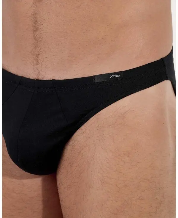 HOM Premium Cotton Micro Briefs - Black