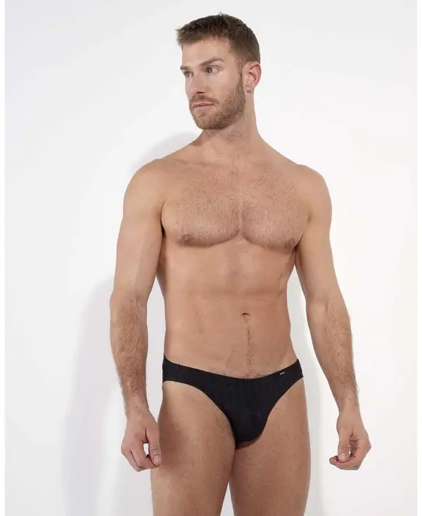HOM Chic Comfort Micro Briefs - Black