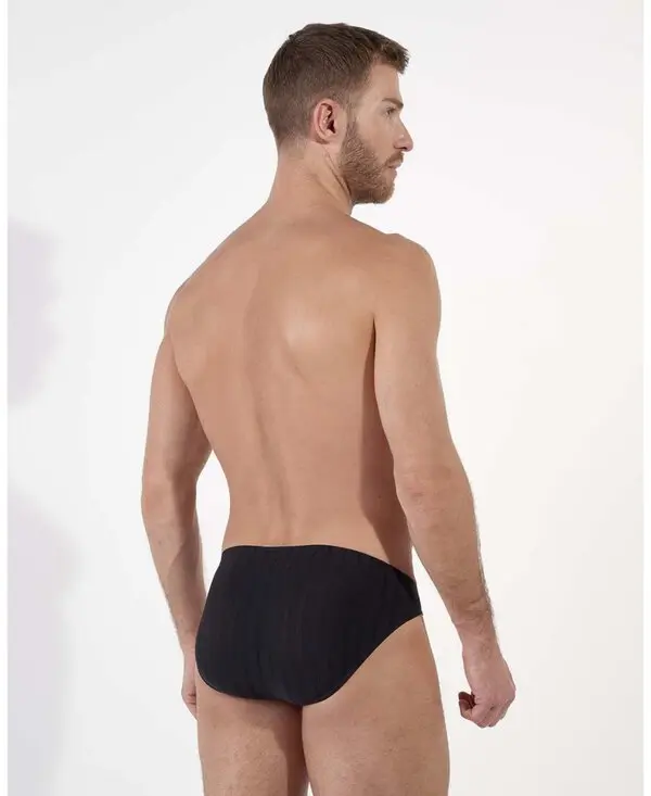 HOM Chic Comfort Micro Briefs - Black