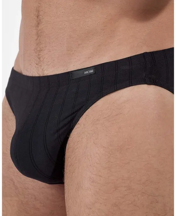 HOM Chic Comfort Micro Briefs - Black