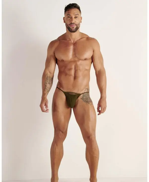 HOM Woh Personal Allure G-string - Olive